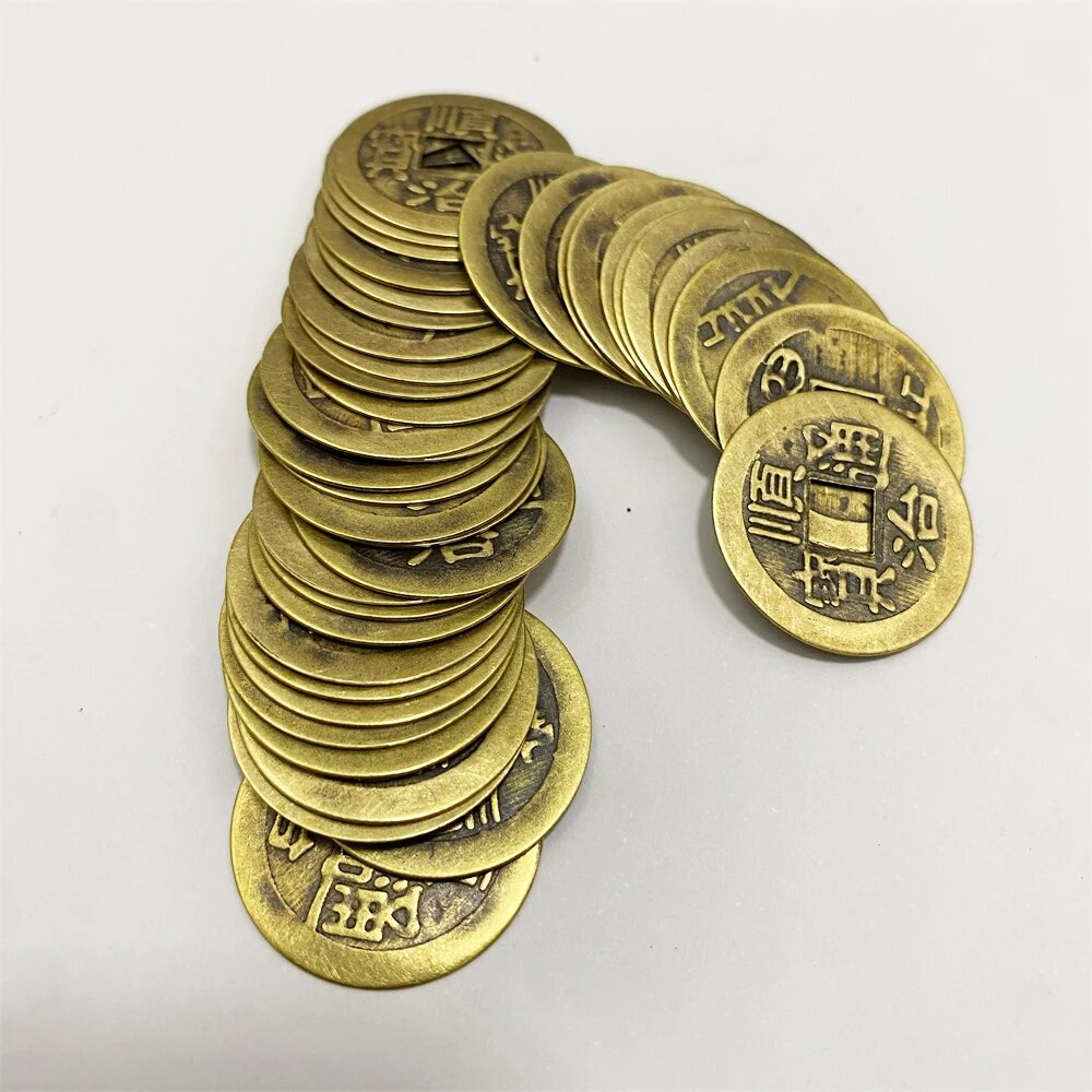 Металлические покерные фишки 40 шт, 24 мм