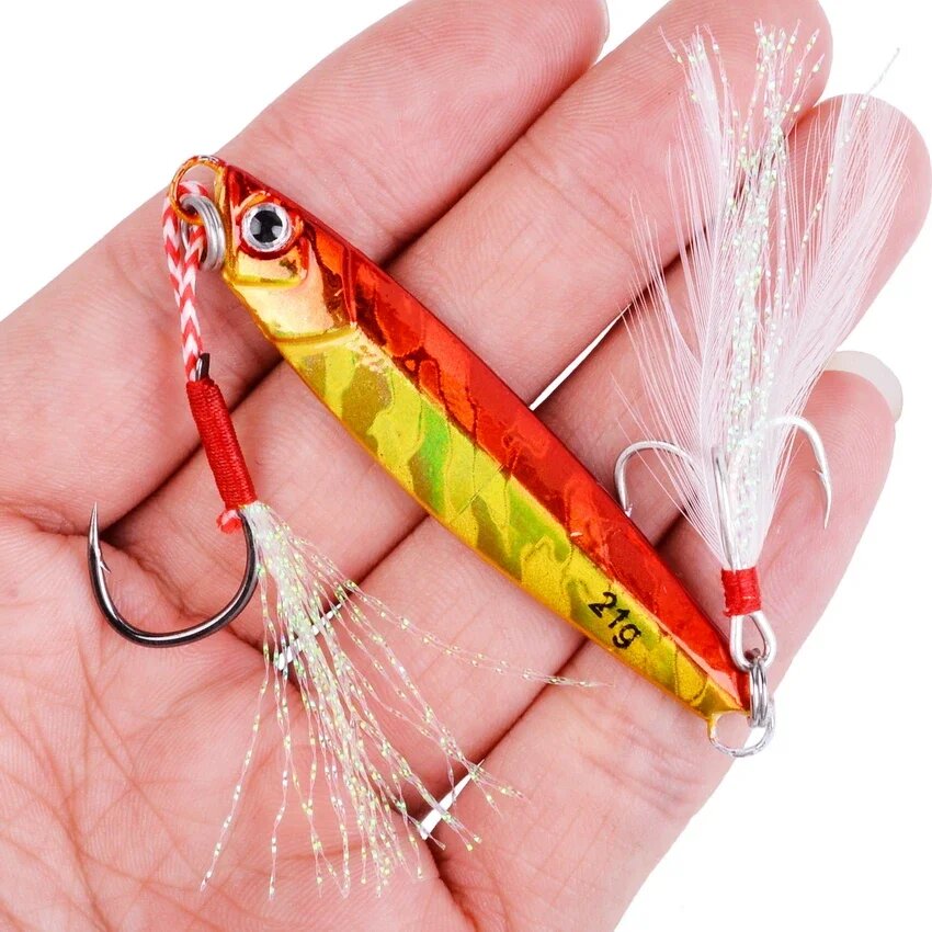 Металлическая блесна DRAGER 7G-60G 28G-7.8CM, F-with 2 hooks