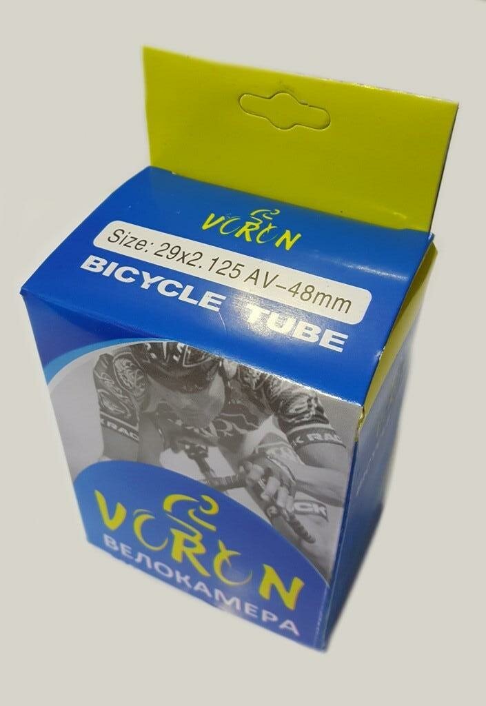 Камера велосипедная бутиловая 29" X2.125 AV 48MM (240g. 50шт. коробка) бренд "VORON", завод WANDA 10000398