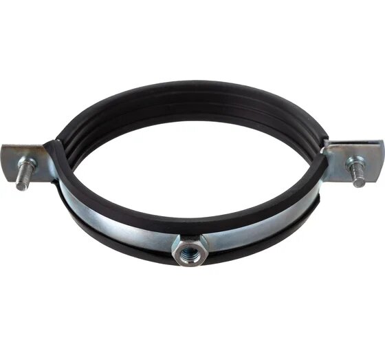 Сантехнический хомут для труб с гайкой Gigant оцинк 4 , 110-114 мм, М8, 5 шт. G/1/84