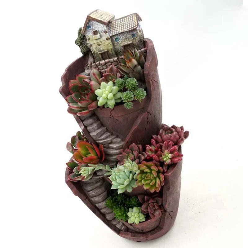 Горшок Sky Garden из смолы для суккулентов Homelike Decor