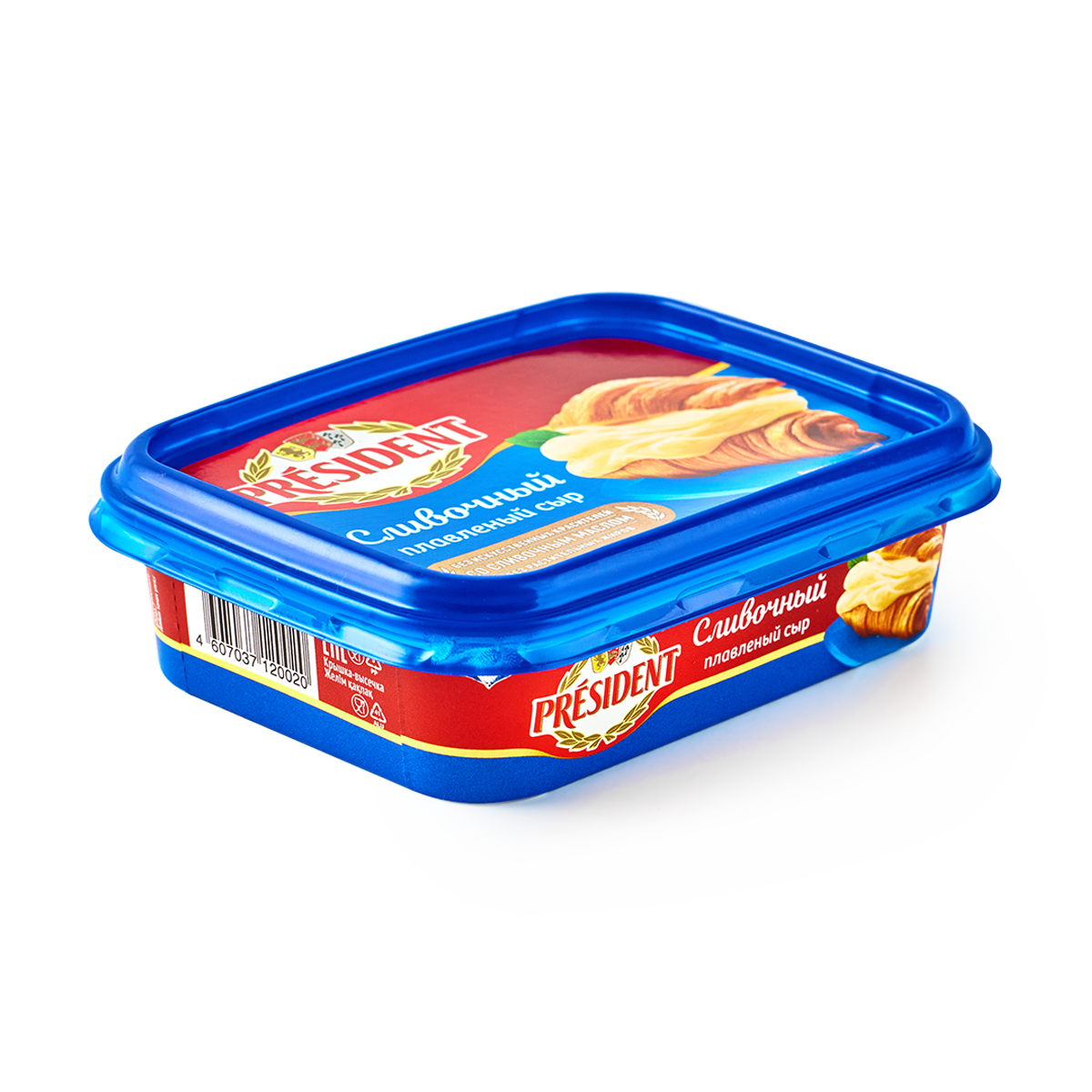Плавленый сыр President, 45%, без заменителя молочного жира, 200 г