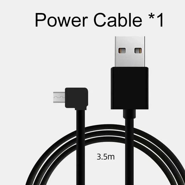 Зарядный кабель для 70mai 4K A800S для 70mai A500S для 70mai 1S D06 D07 D10 M300 Power Cable 3.5