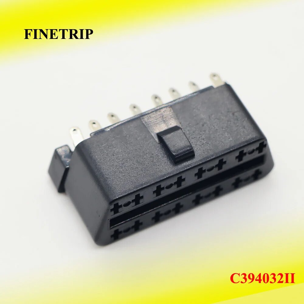 Универсальный Автомобильный Диагностический кабель для самостоятельной сборки, разъемы OBDII OBD-ii OBD 2, разъем OBD2, 16-контактный штекер, 1 шт.