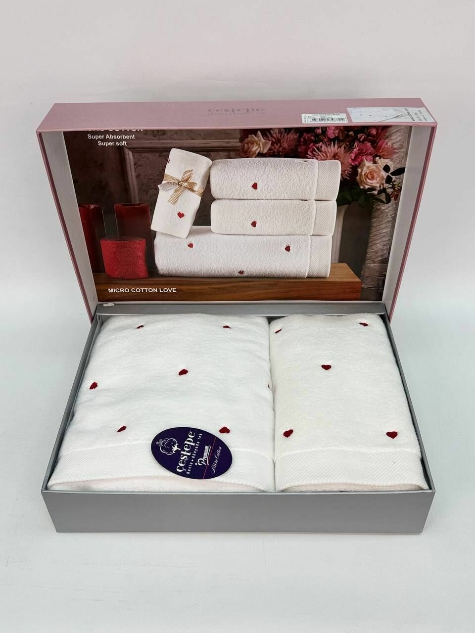 Полотенца махровый mecro cotton