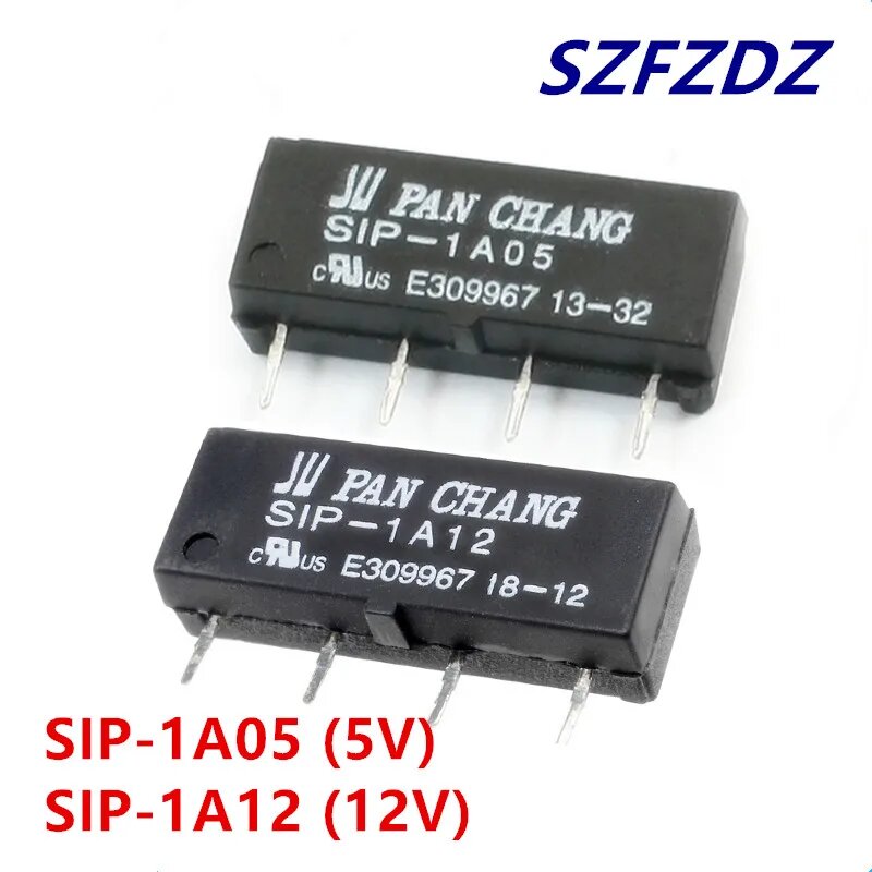 5 шт. реле SIP-1A05/SIP-1A12 SS1A24 SIP-1A12 (12V)