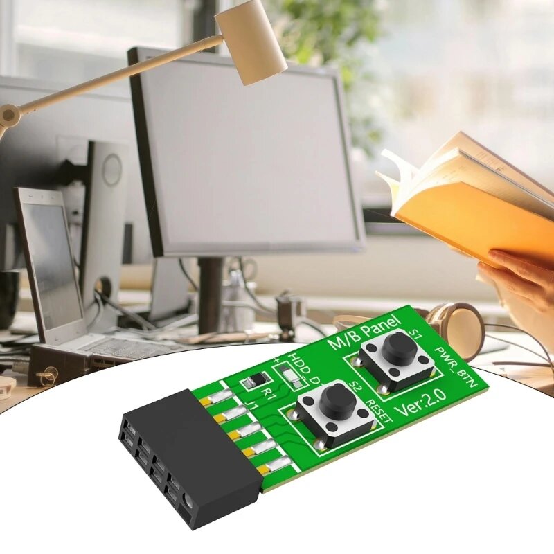 10-контактный тестер переключения материнской платы