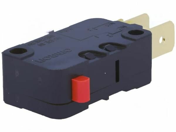Микропереключатель OMRON D3V-16-1C5, SNAP ACTION, без рычага, SPDT, 16A-250ВAC
