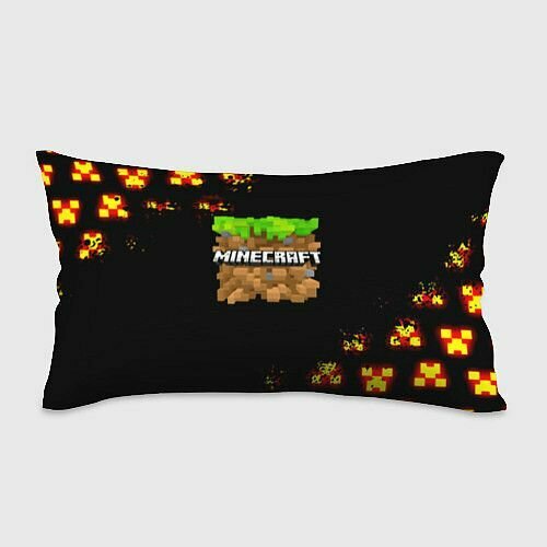 Minecraft mobile game story Прямоугольная подушка