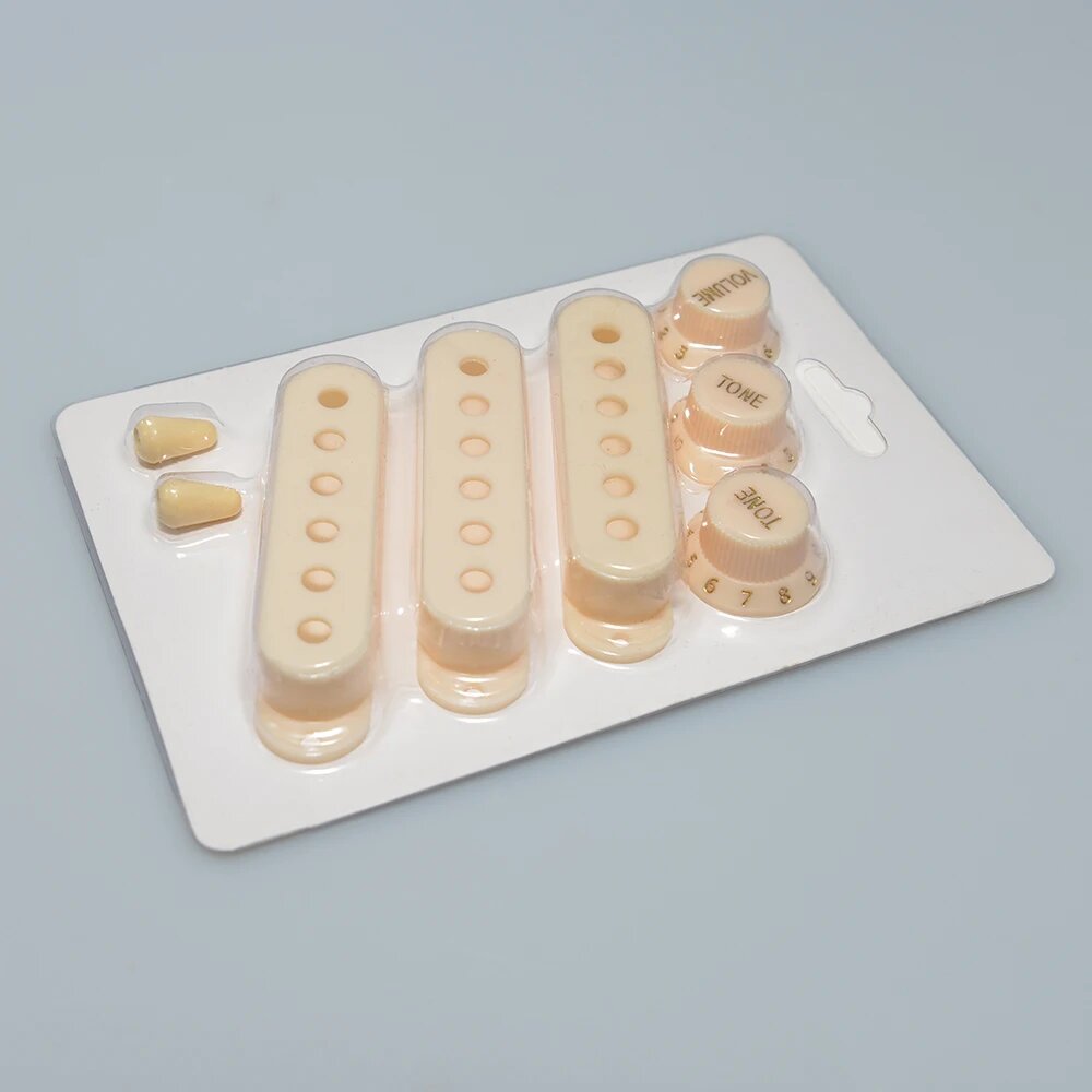 Набор деталей для гитары waaah Vintage White Бежевый, Vintage YL 50 50 52