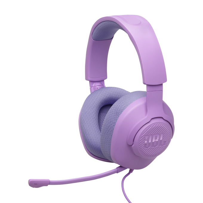 Проводные игровые наушники JBL Quantum 100M2 (фиолетовый)