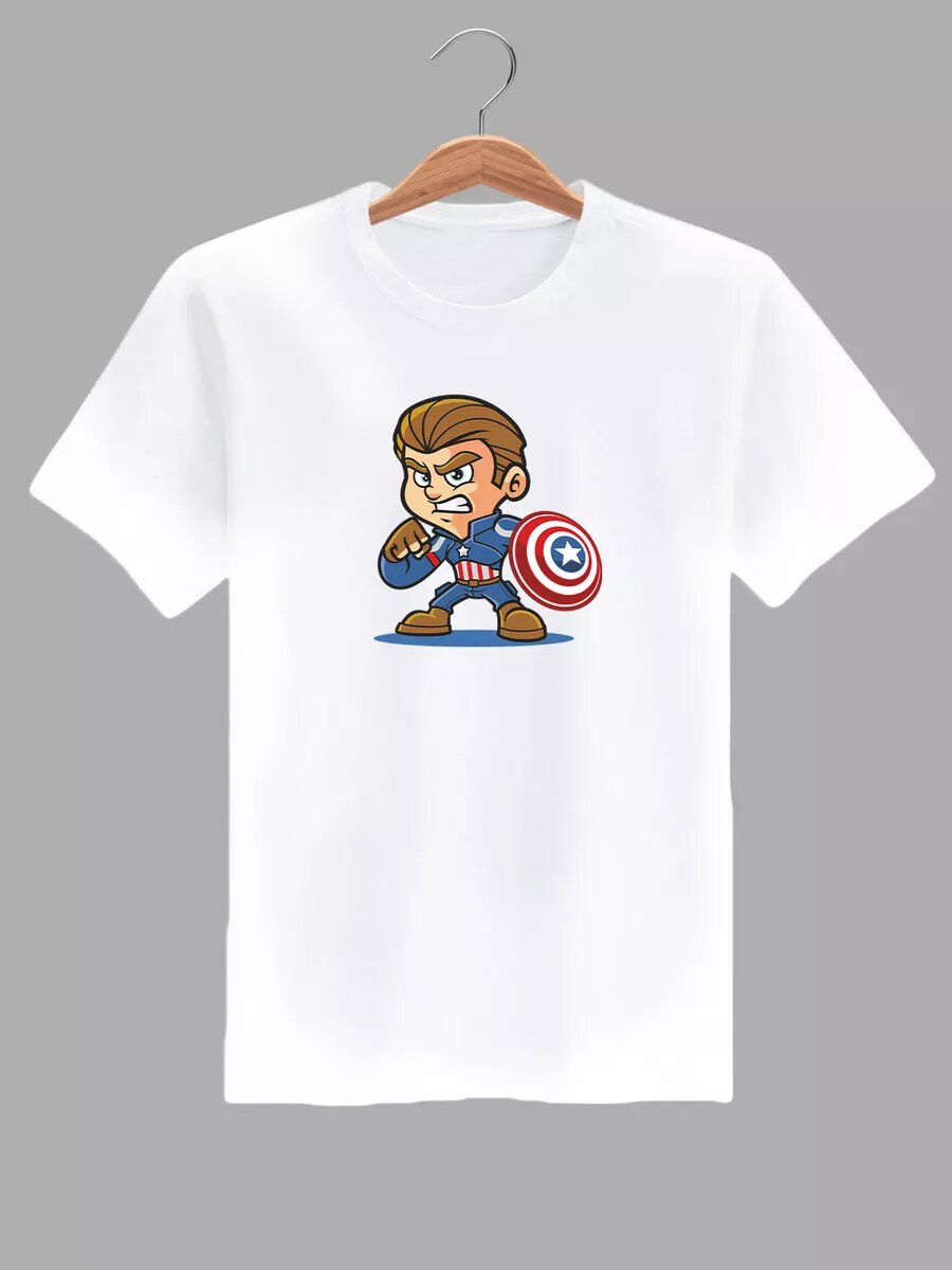Футболка капитан америка