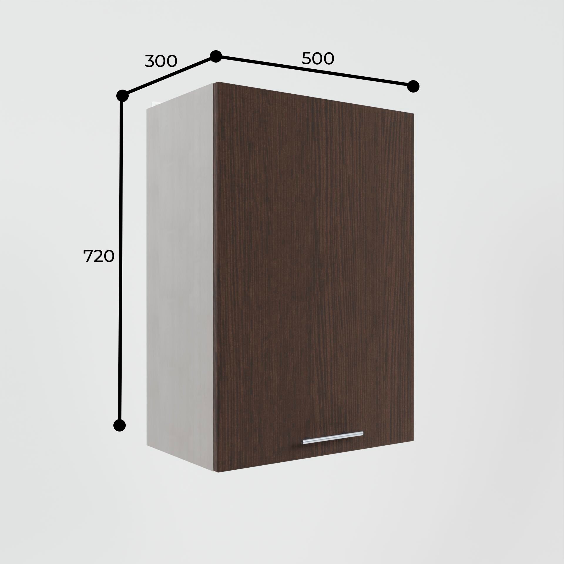 Кухонный модуль шкаф ЛДСП 500*720*300