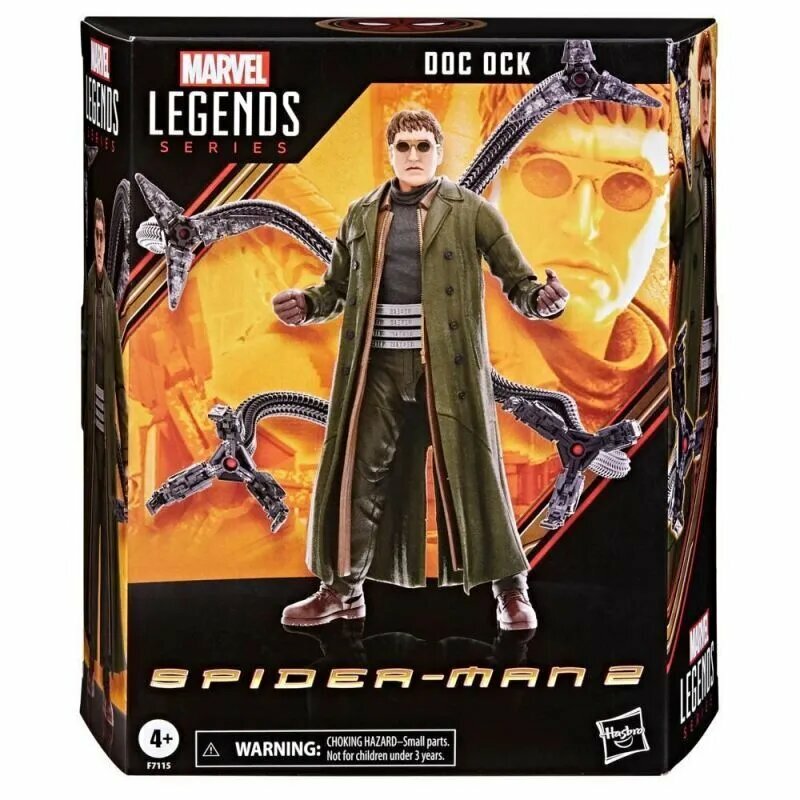 Фигурки Hasbro Marvel Legends Series No Way Home Action Figures Dr. Octopus-16cm; Доктор Осьминог фигурки ZY