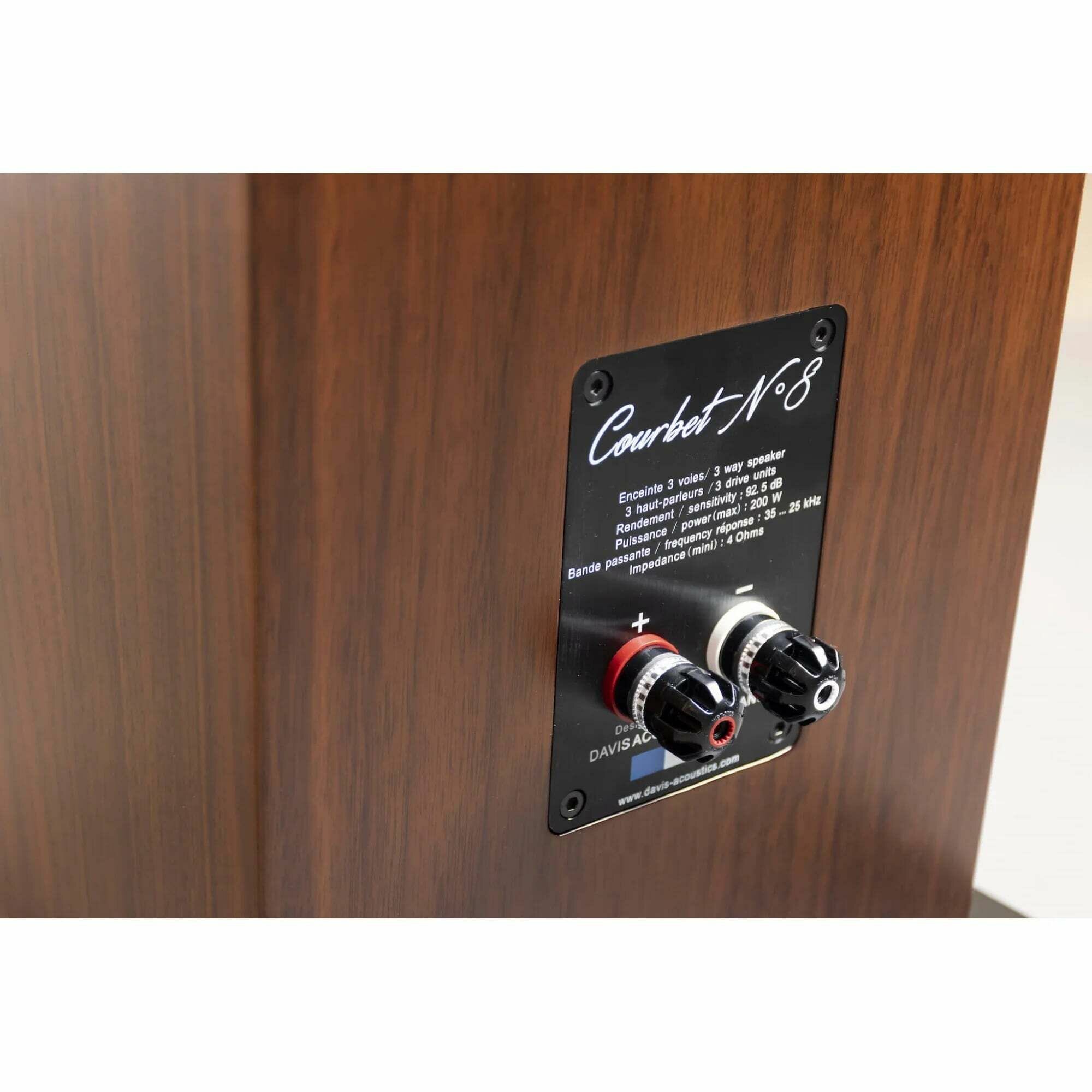 Напольная акустика Davis Acoustics Courbet 8 (коричневый)