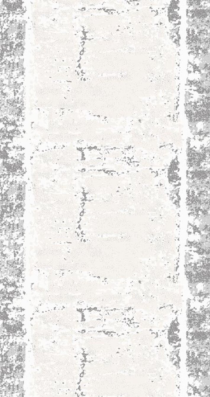 Ковровая дорожка, Рулон, Белый, Серый, Современный, Минимализм, на пол, в гостиную, спальню, в ассортименте (100 см. на 2500 см.)