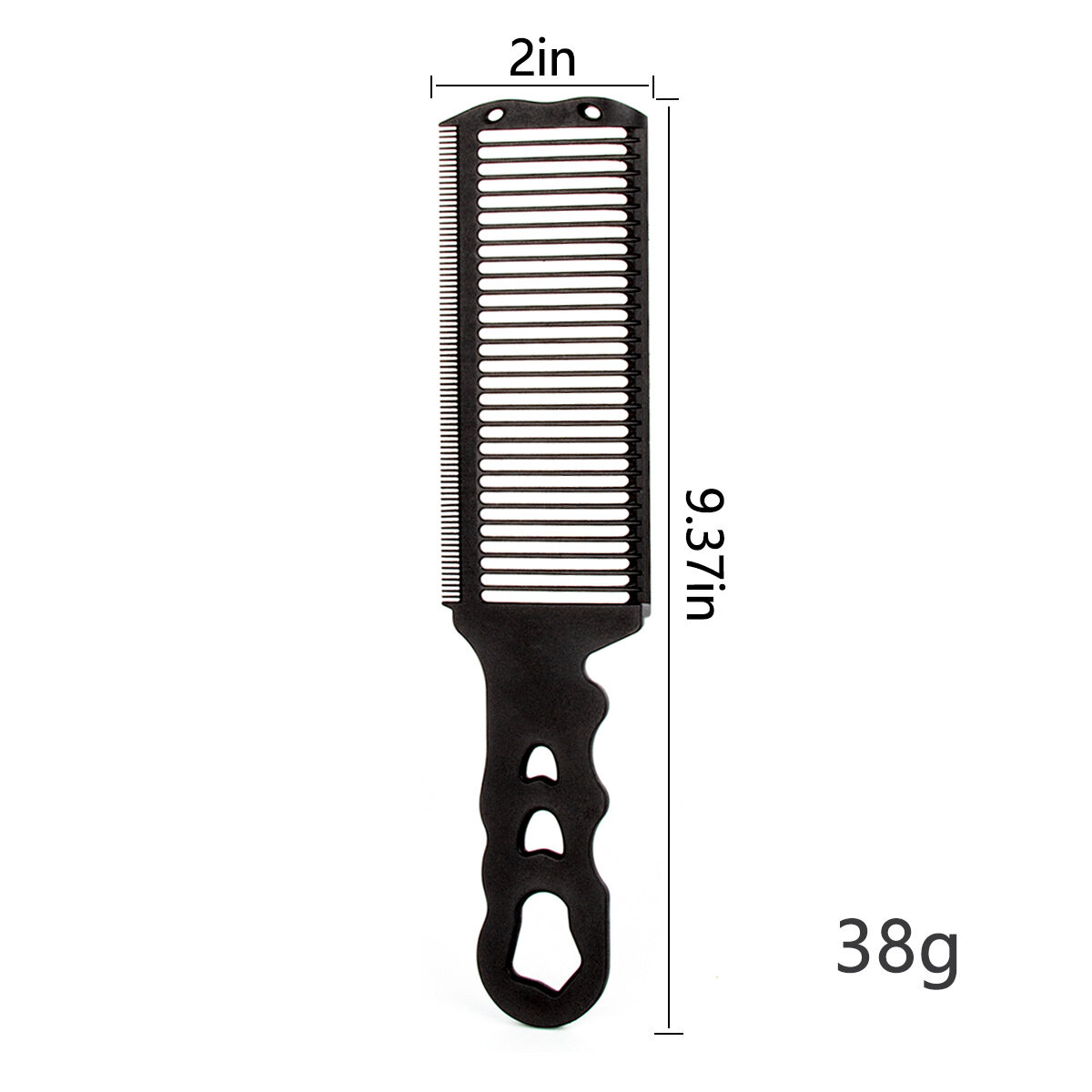 Новая расческа для стрижки волос для мужчин, плоская машинка для стрижки, расческа для салона, антистатическая, для гладкой стрижки, расческа для укладки