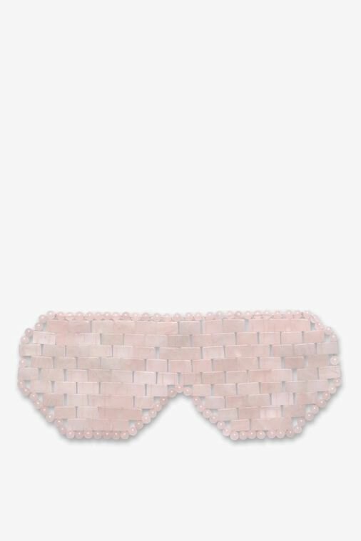 Bamford Маска для глаз из розового кварца Isla Rose Quartz Eye Mask