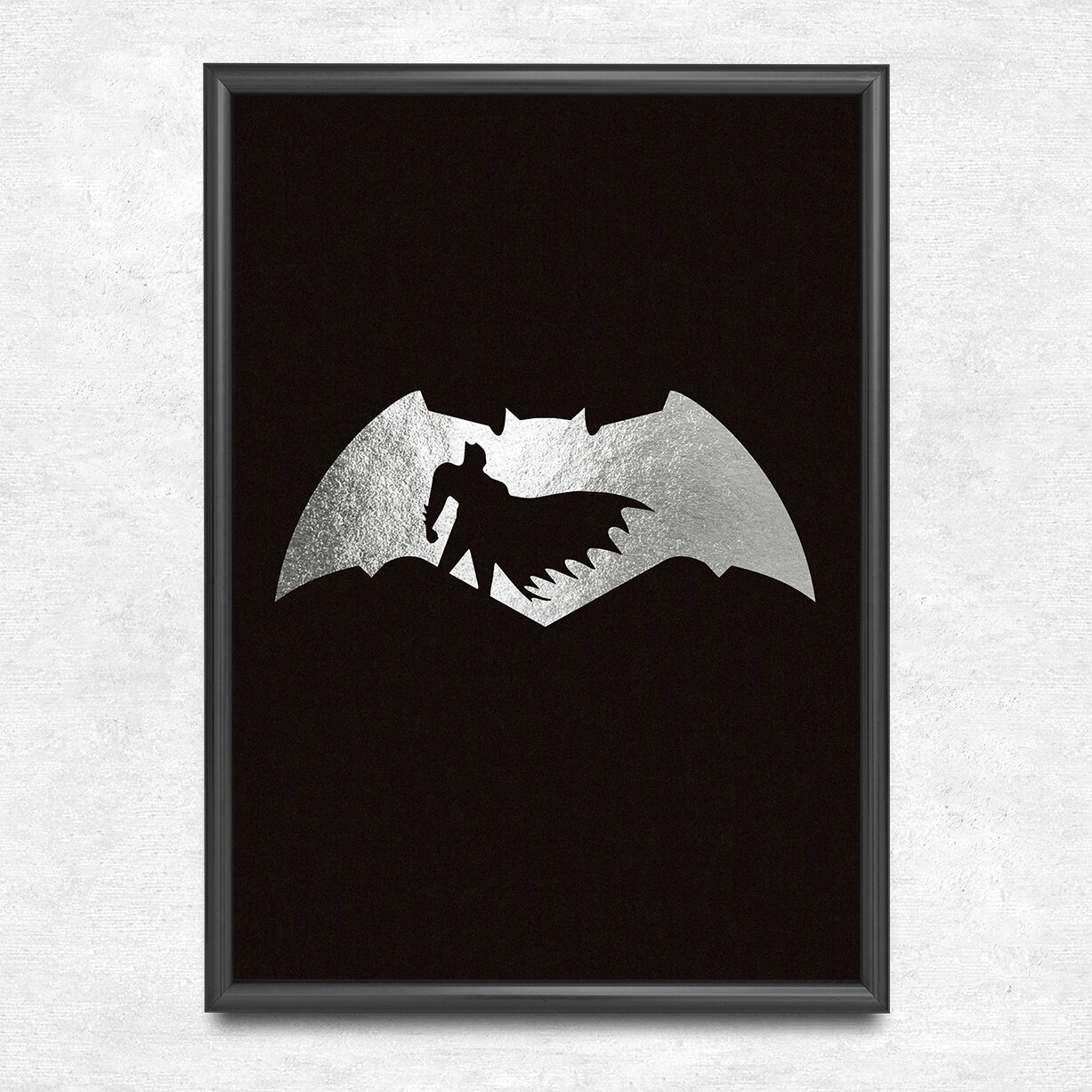 Постер на стену Бэтмен / плакат интерьерный Batman. Бетмен. Темный рыцарь. Супергерой