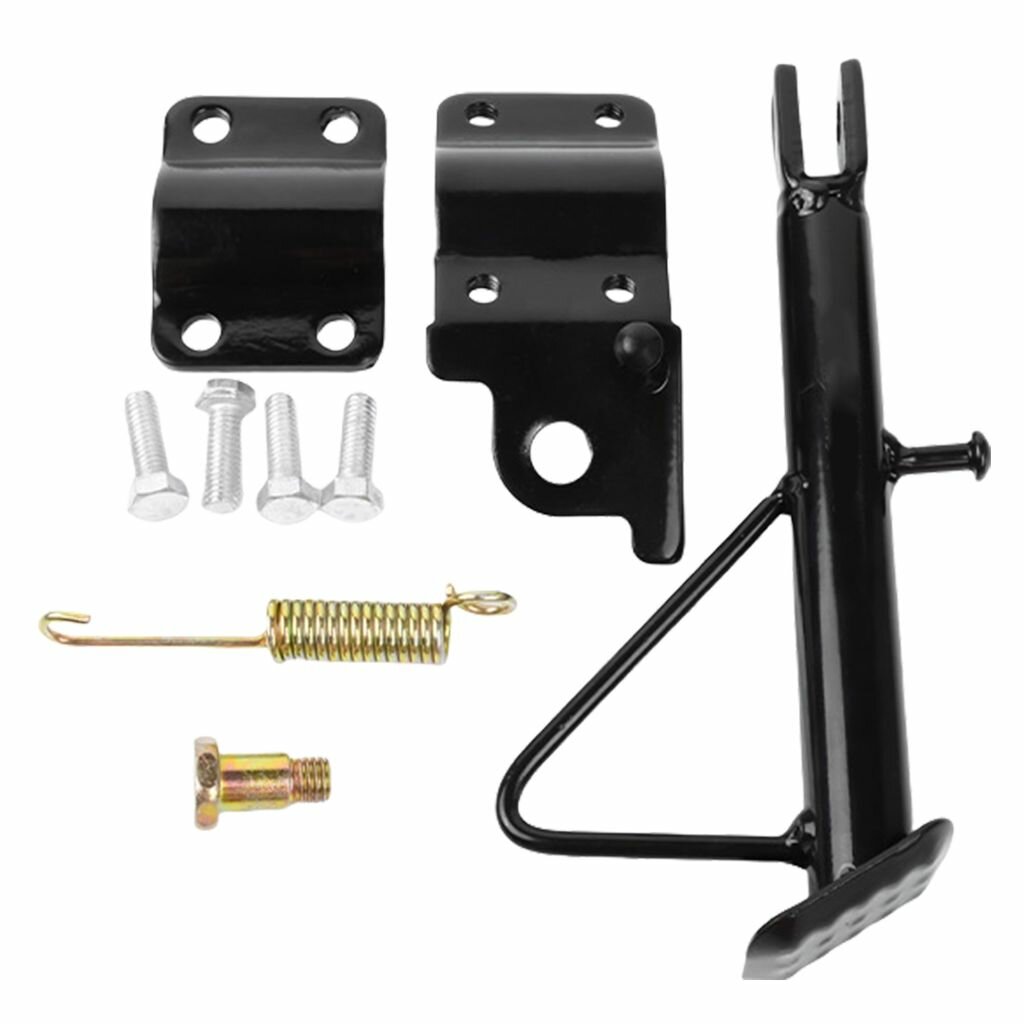 Специальные инструменты для мотоциклов, Установка боковой подставки с противоскользящими опорами для мотоциклов и электросамокатов - 18 см, 1 комплект