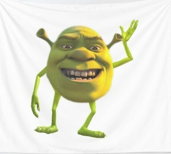 Гобелен Шрек Васовский мем Шрекмонстер