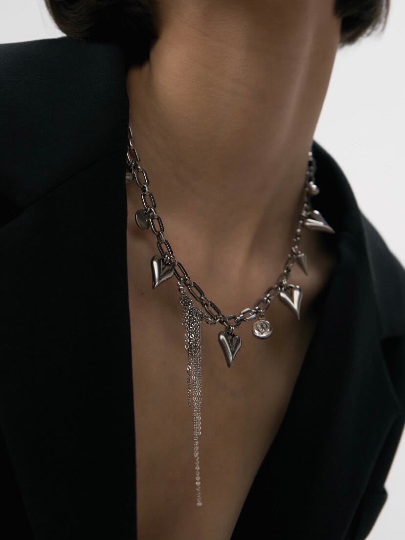 Колье, фианит