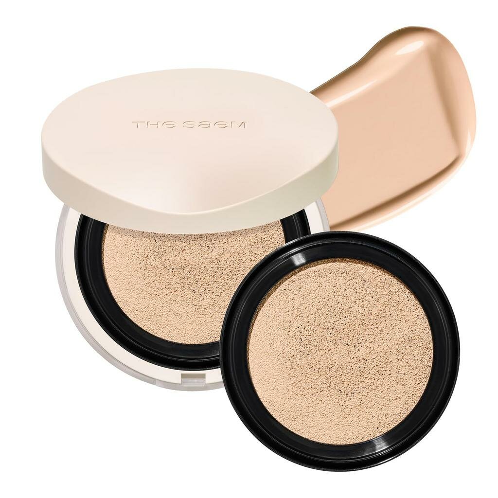 Консилер-кушон Sung bo Cleamy для лица Cover Perfection Concealer Cushion Renew 1.0 Clear Beige(Set), 12 гр *2 шт
