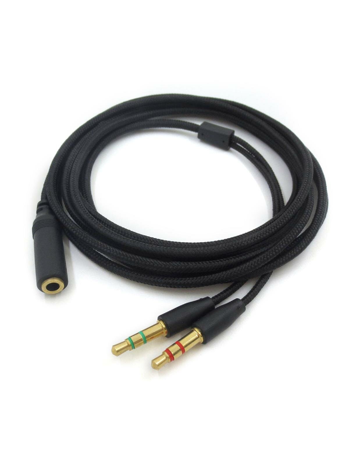 Earphone Cable Headphone Adapter Splitter Headset Microphone Cord For Electra/Kraken PRO 7.1 V2 Headphones 3.5mm