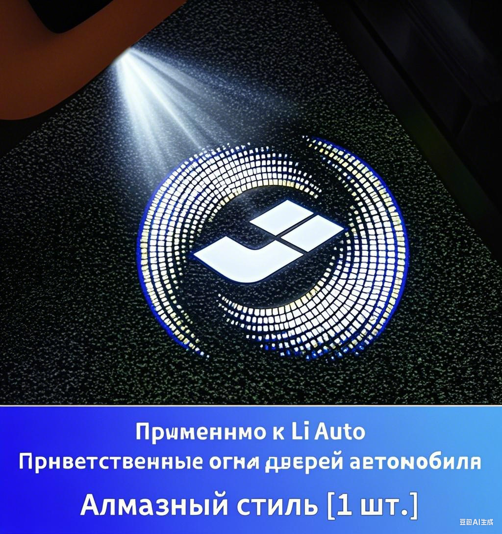 Подходит для идеальной проекции дверей автомобиля welcome light diamond style single pack
