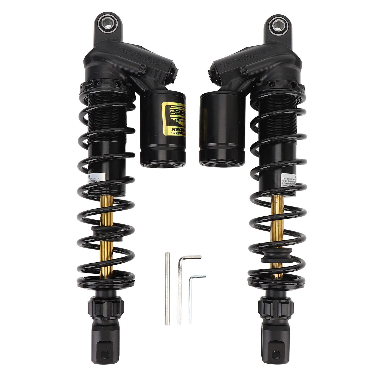 Мотоциклетные Амортизаторы Из Алюминиевого Сплава 350 мм Задняя Стойка Пружинная Подвеска Амортизатор В Сборе для Pcx125 Pcx150 Pcx160 Черный