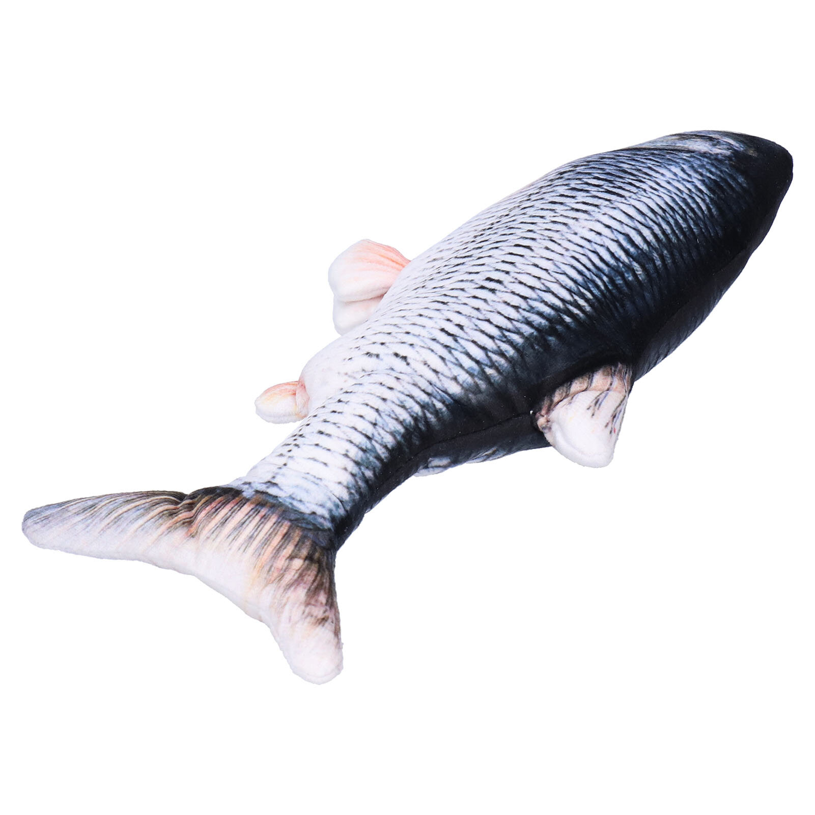 Электрическая игрушка для кошек, плюшевая, движущаяся, виляющая, прыгающая, автоматическая имитация рыбы, перезаряжаемая, карась, зарядка через USB