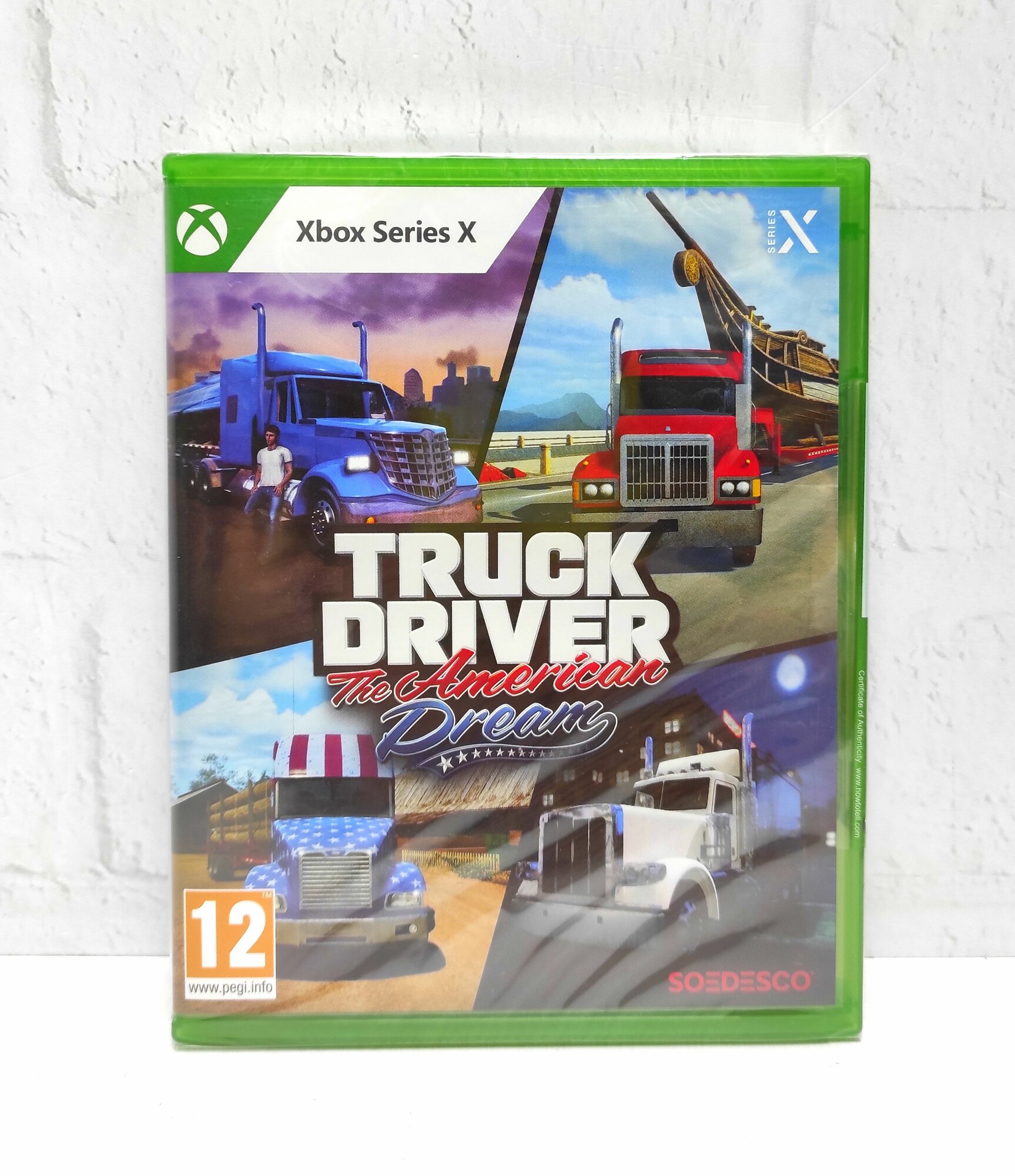 Truck Driver The American Dream Английский язык Видеоигра на диске Xbox Series X