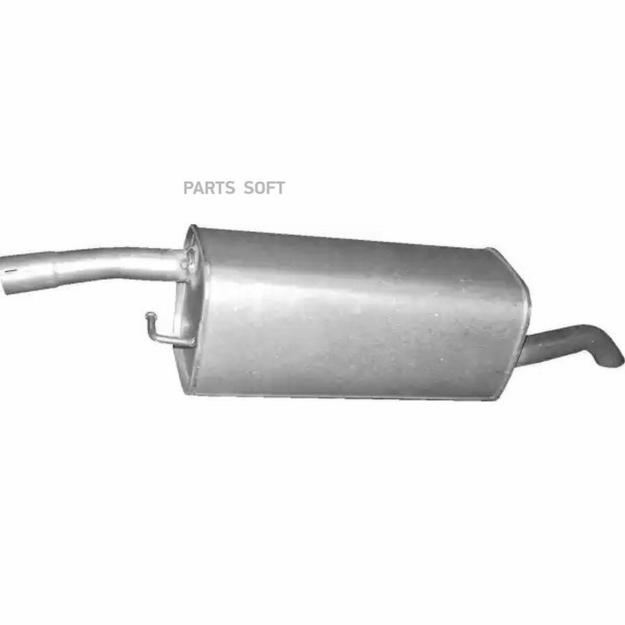 Глушитель задн часть FORD FUSION 1.6 02- от официального дистрибьютора, POLMOSTROW, артикул 08669