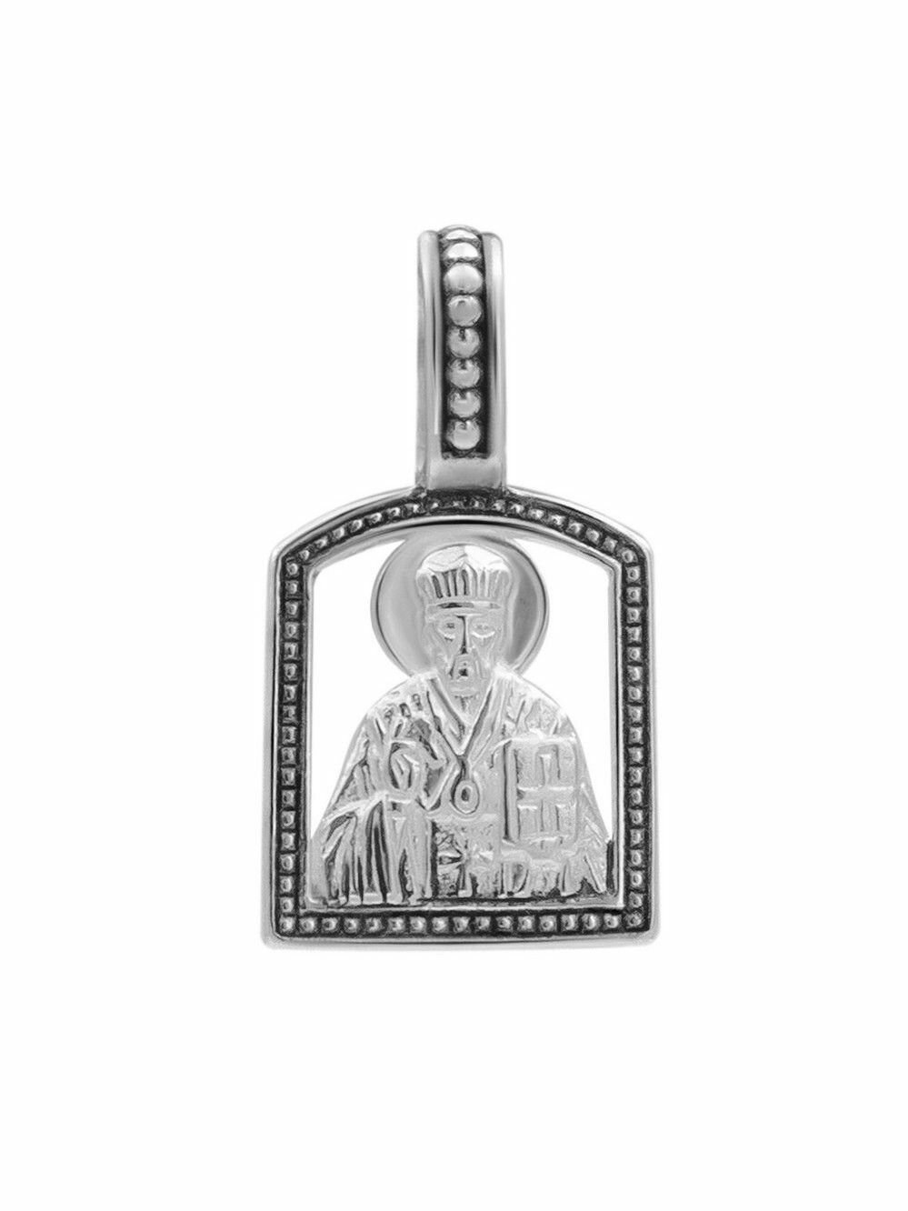 Подвеска Диамида, серебро, 925 проба, чернение