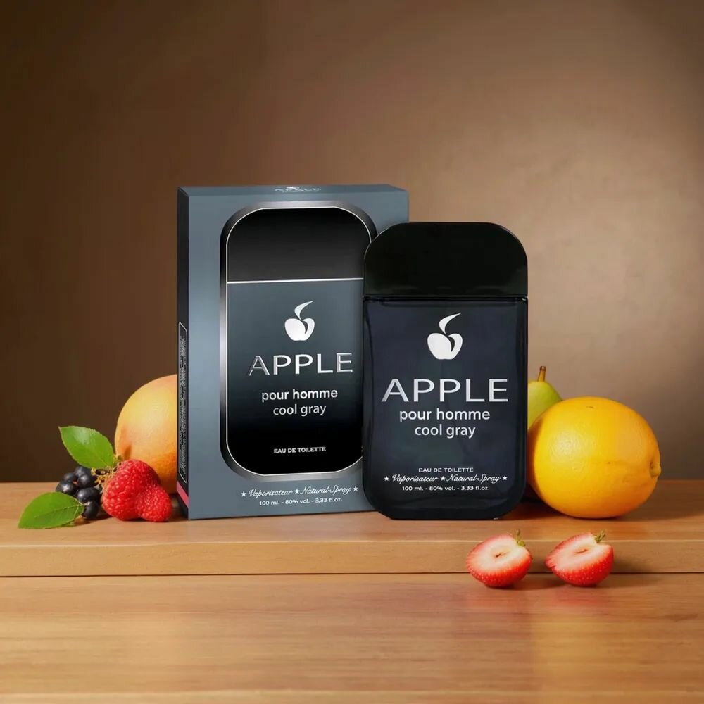 Sergio Nero Туалетная вода Apple Cool Grey мужская, 100 мл