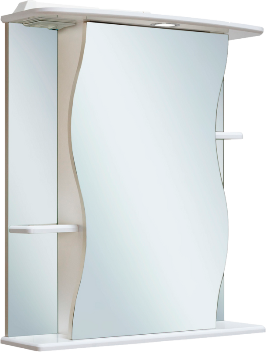 Зеркало-шкаф Runo Эконом мебель Лилия 60 60