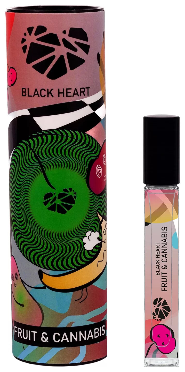 Black Heart, Концентрированные духи Fruit & Cannabi, 10 мл.