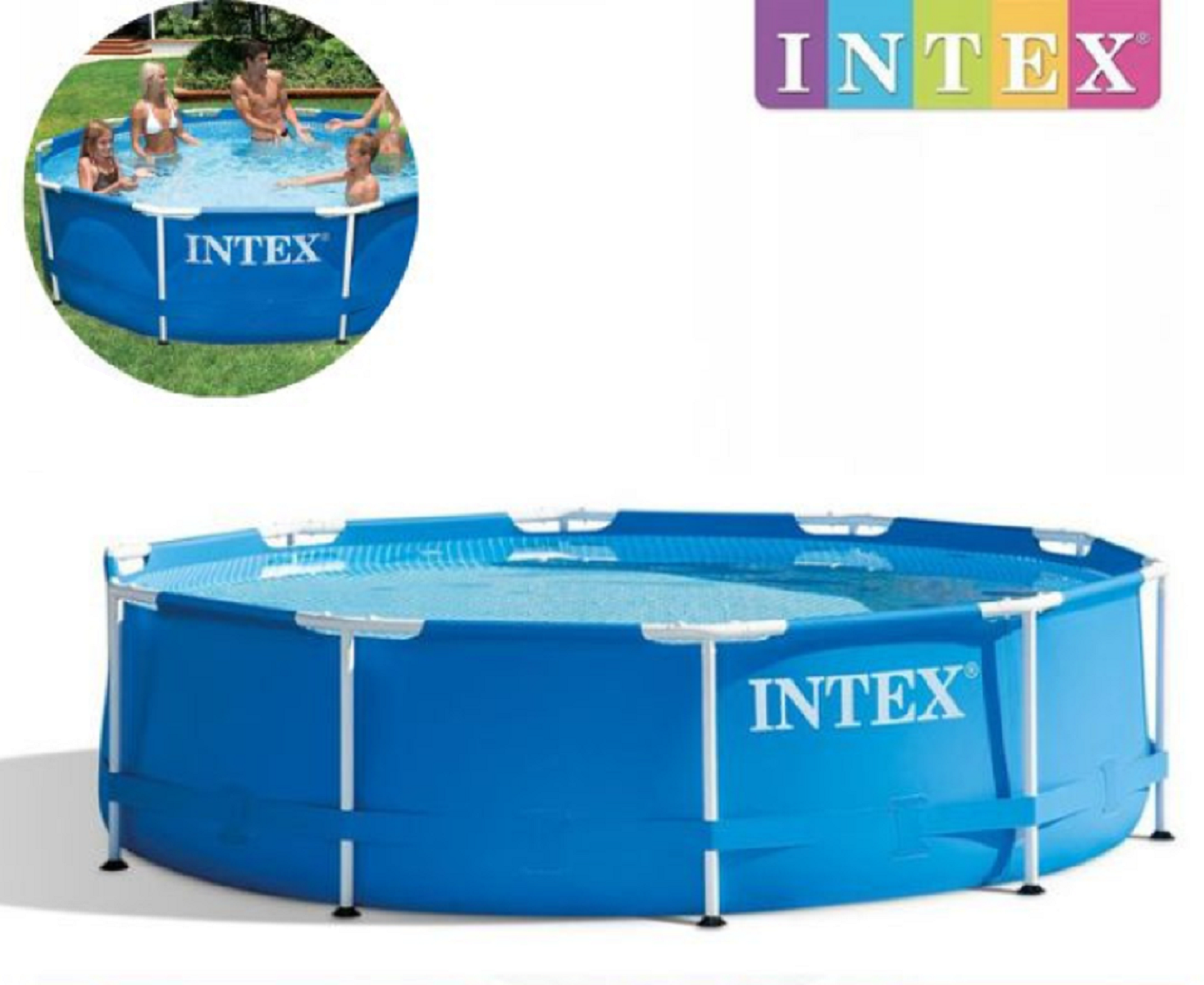 Бассейн каркасный Intex Metal Frame Set 305х76 см, без аксессуаров