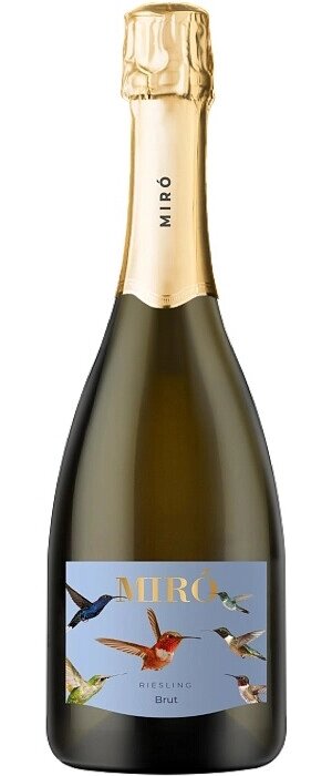 Игристое вино "Miro" Riesling Brut, 2024