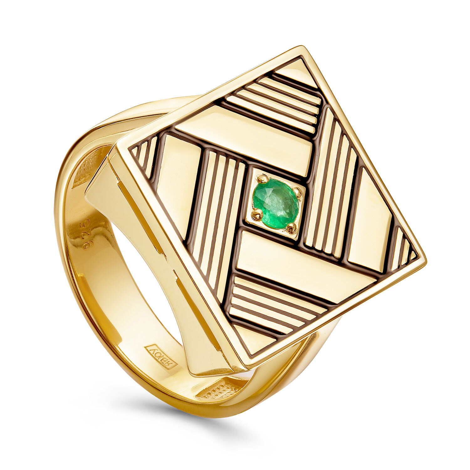 Кольцо, серебро, 925 проба