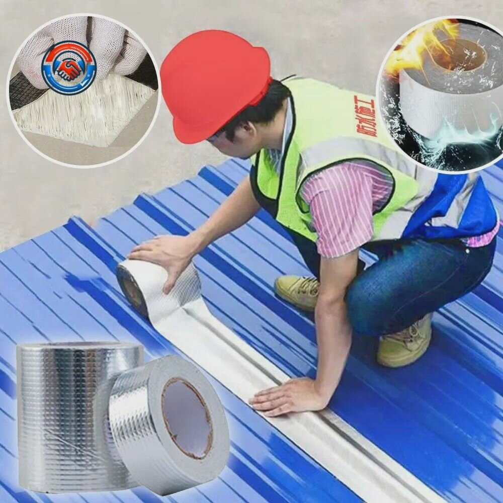 Водонепроницаемая гидроизоляционная лента для ремонта крыши, труб, ванны и бассейна, универсальная герметичная клейкая лента, работает под водой, выдерживает перепады температур