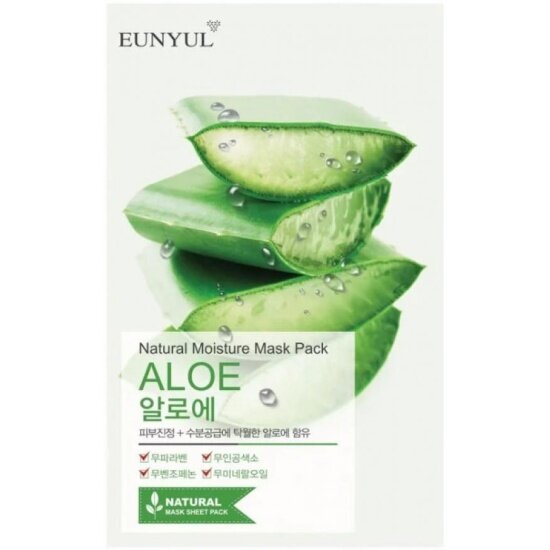 Тканевая маска для лица Eunyul алоэ, 22 мл