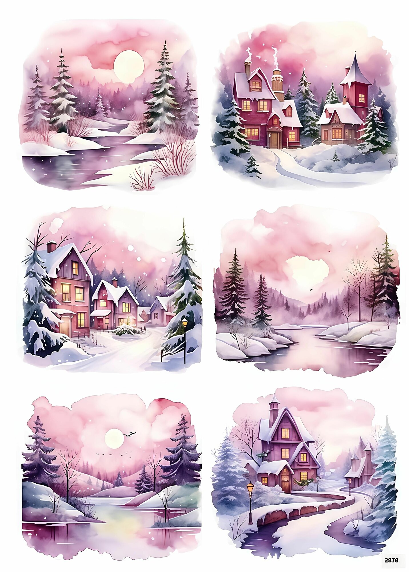 Декупажная карта А4