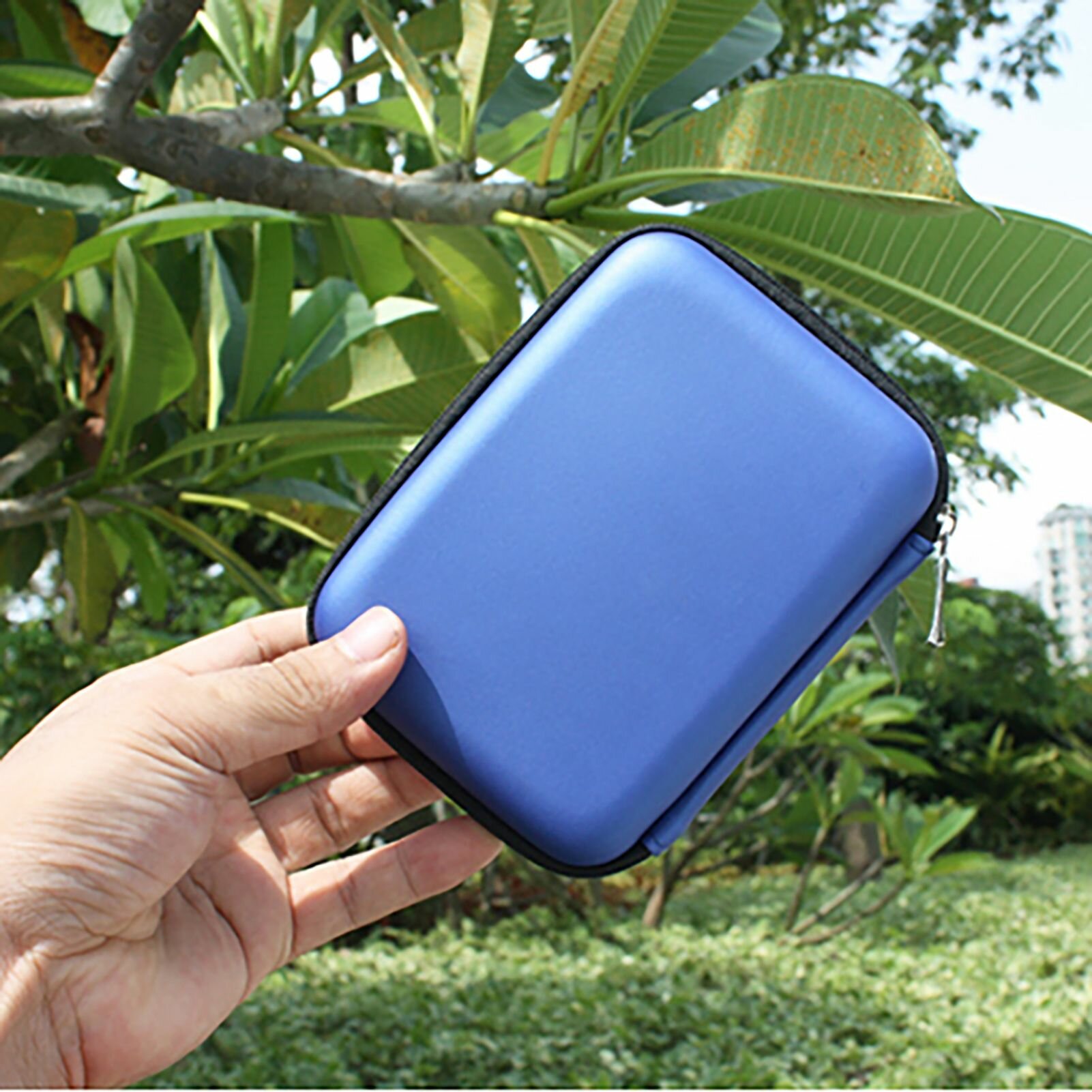 Чехол-кейс защитный для жесткого диска HDD, антиударный, для хранения и перевозки