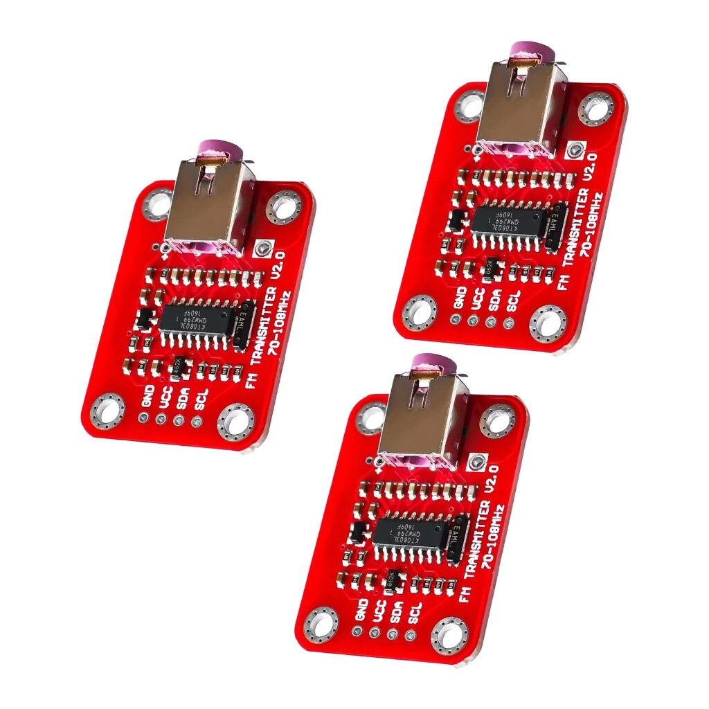 Станция Модуля FM-радиовещания с частотной модуляцией 433 МГц