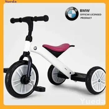 BMW 3 в 1 велосипед трехколесный детский Подарок для мальчиков и девочек 2-4 лет