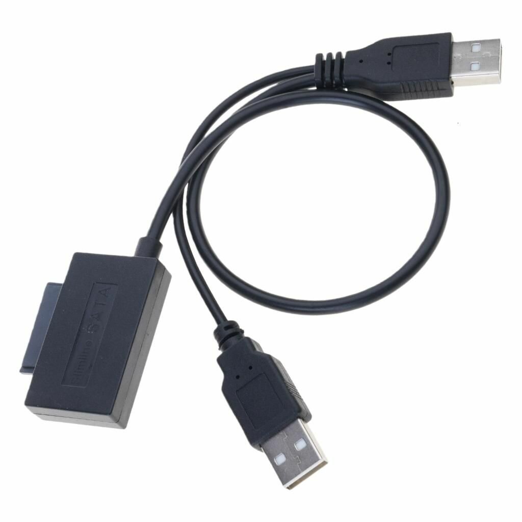 USB 2.0 к SATA 7+6Pin 13Pin адаптер для DVD-ROM