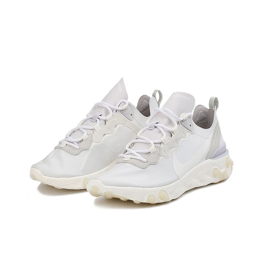 Кроссовки NIKE React Element 55, размер EU 44 стопа (28CM), white — фото 1