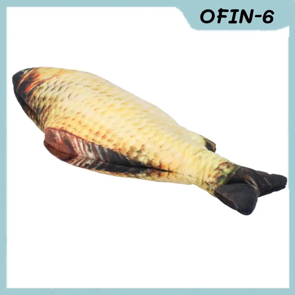 Электрическая игрушка-рыба для кошек