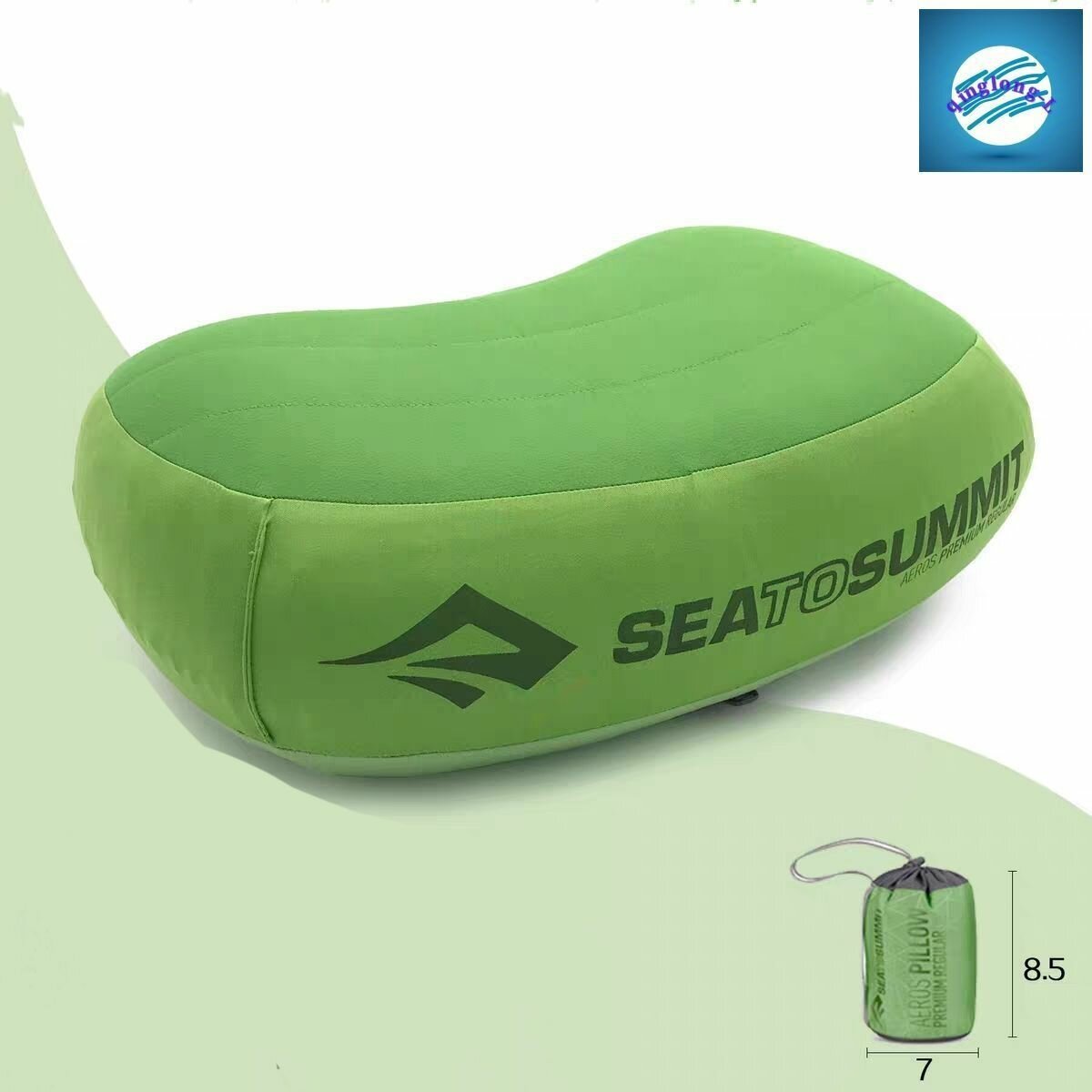 Подушка надувная премиум Aeros Premium Pillow 13.4 x 9.4 x 4.3 in, эксклюзивный комфорт от Sea to Summit
